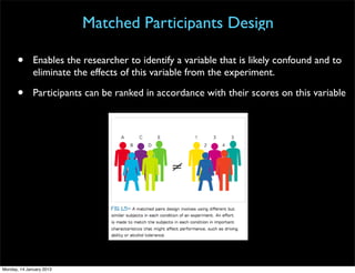 Lesson 10 research methods sampling and experimental design 2013 | PDF
