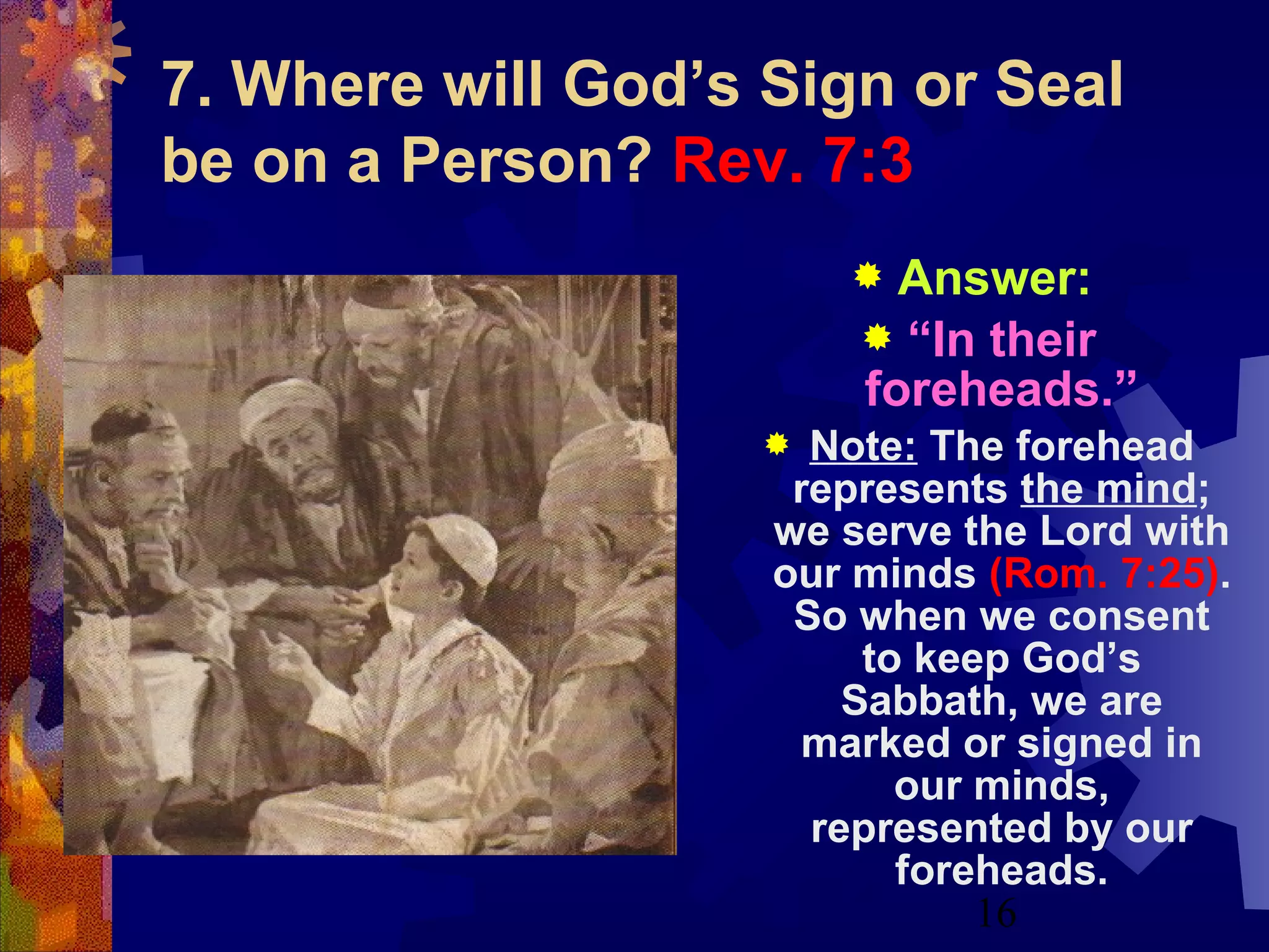 Lesson 10 revelation seminars revelation's seal of god | PPT