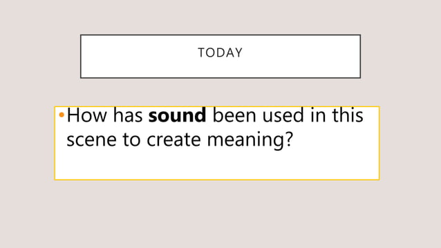 Lesson 10 sound | PPT