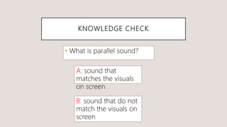 Lesson 10 sound | PPT