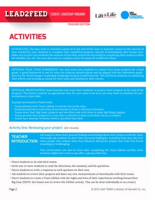 Lesson 10: Teacher Edition | PDF