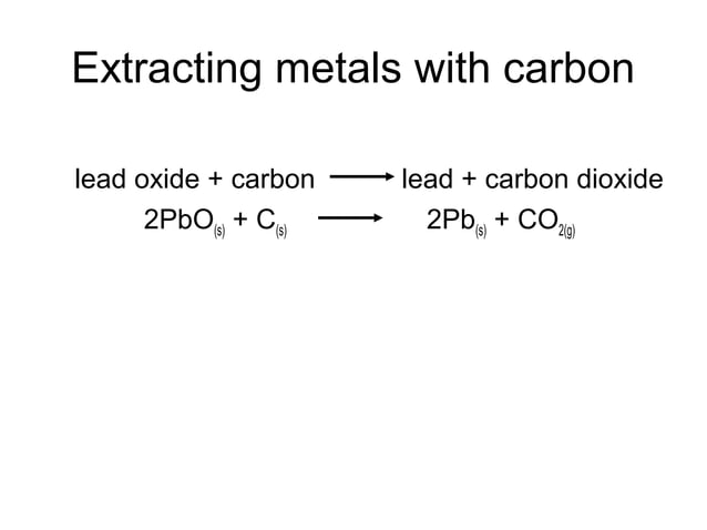 Lesson 10 uses of metals and extraction | PPT