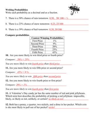 Lesson 11 1 probability | DOCX