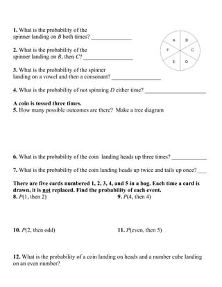 Lesson 11 5 compound events | PDF