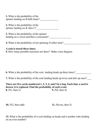 Lesson 11 5 compound events | DOC | Chemistry | Science