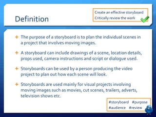 Lesson 11 create a storyboard | PPT