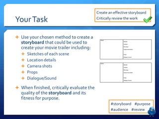 Lesson 11 create a storyboard | PPT