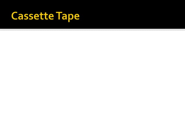 Lesson 11 data recording media | PPTX