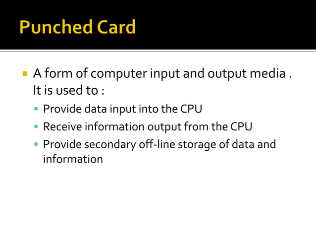 Lesson 11 data recording media | PPTX