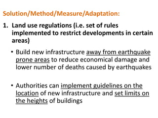 Secondary Three Geography- Earthquake Preparedness Measures | PPTX ...