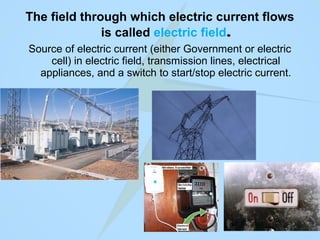 Electric Current | PPT | Chemistry | Science