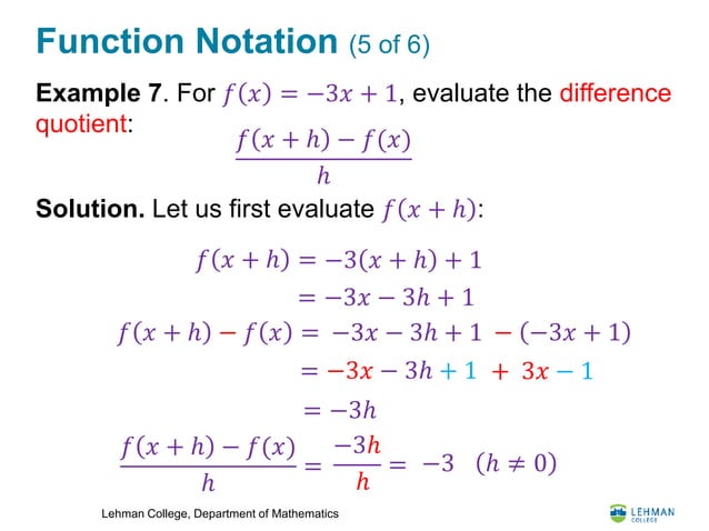Lesson 11 Functions And Function Notation Pptx Physics Science 1568