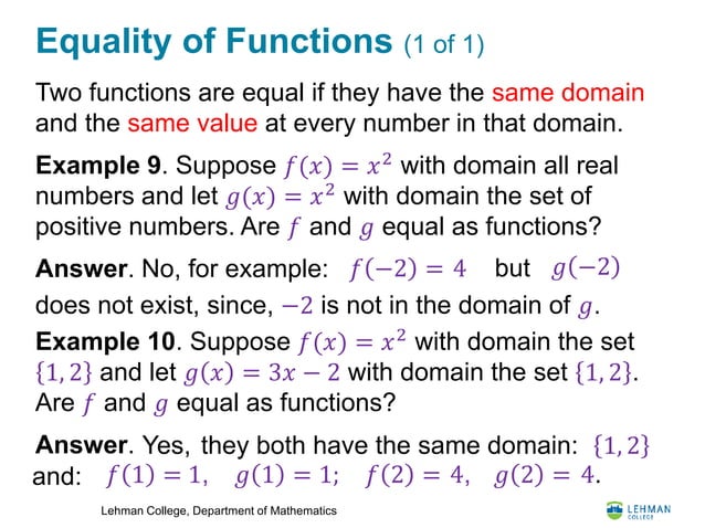 Lesson 11 Functions And Function Notation Pptx Physics Science 9760