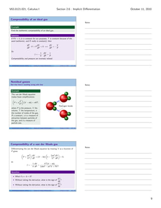 Lesson 11: Implicit Differentiation (Section 21 handout) | PDF