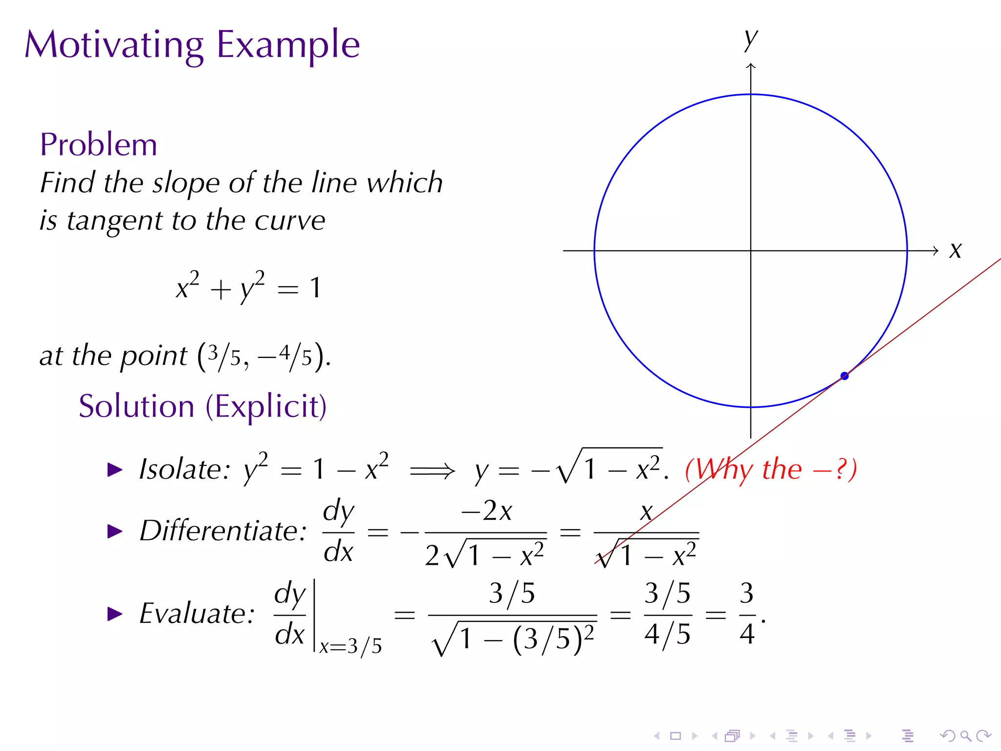 Lesson 11: Implicit Differentiation | PDF | Physics | Science