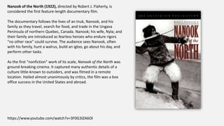 Lesson 11 intro to documentary | PPTX