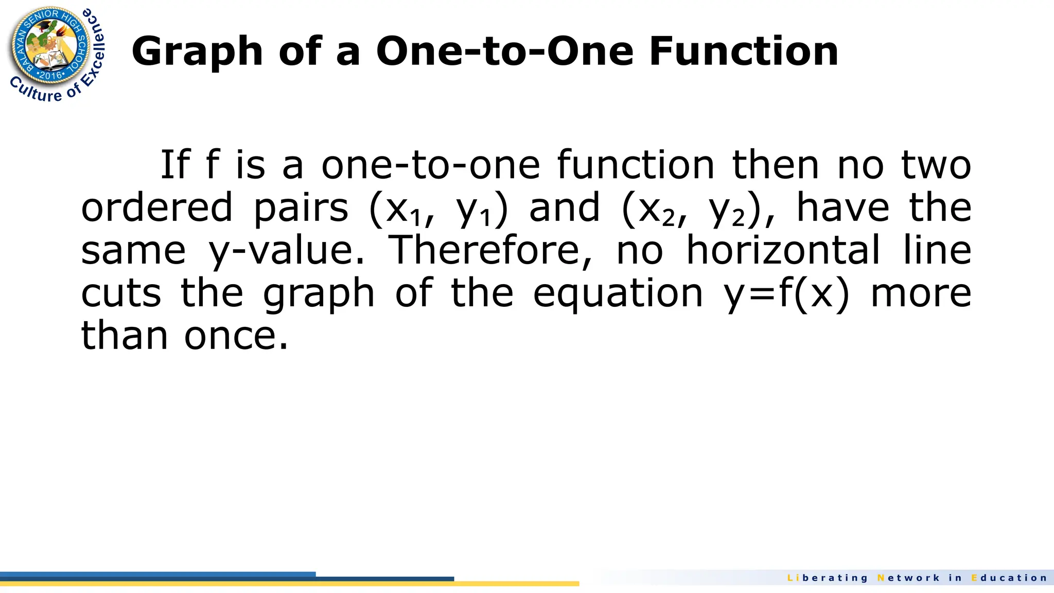 Lesson 11 - Inverse of One to one Function.pptx