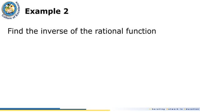 Lesson 11 - Inverse of One to one Function.pptx