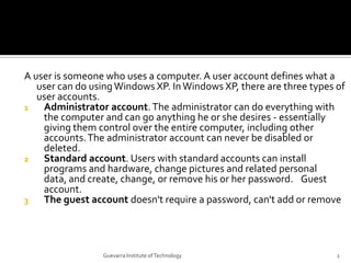 Lesson 11 Managing User Accounts | PPTX