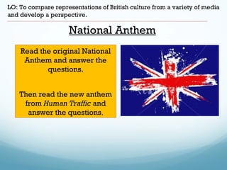 Tuesday 4th Feb - Representations of British Culture | PPT