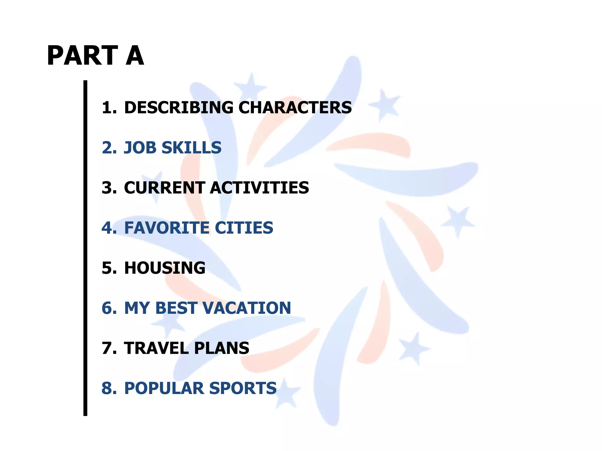 Lesson 11 review speaking frame 1 | PPT