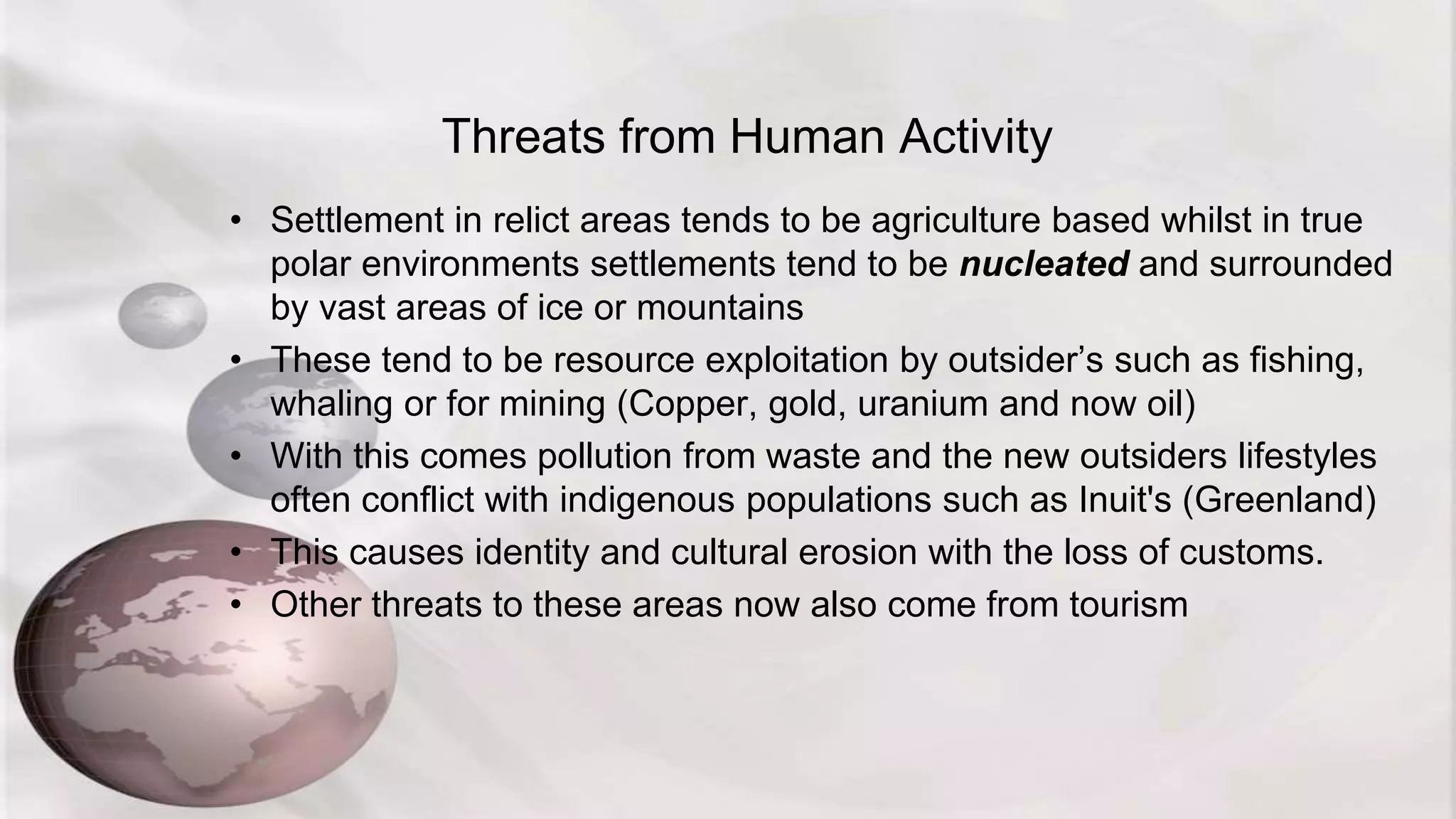 Lesson 11 the threats to glaciated upland landscapes | PPTX