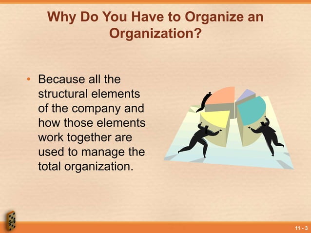 Lesson 11 Basic Elements of Organizing | PPT | Executive Leadership ...