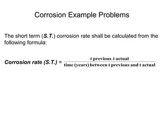 Lesson 11 corrosion new2 | PPT