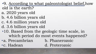 Lesson 11 Geologic Time Scale.pptx