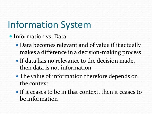 Introduction to Information System