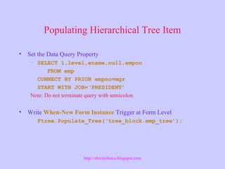 Oracle Forms Triggers | PPT