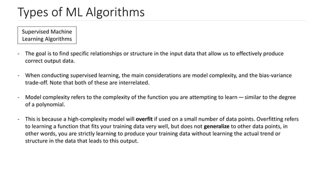General Concepts of Machine Learning | PPT