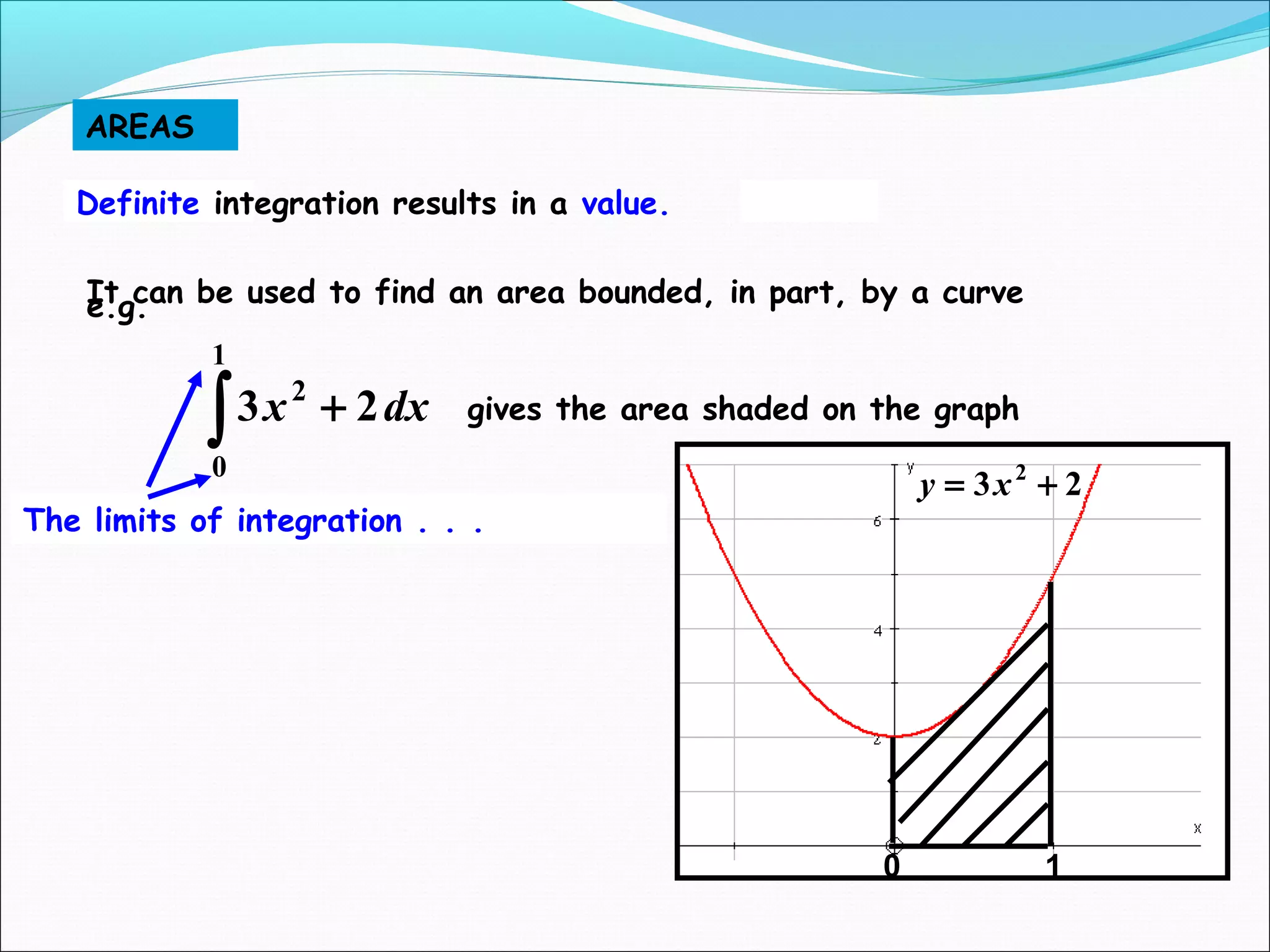 Lesson 11 plane areas area by integration | PPT