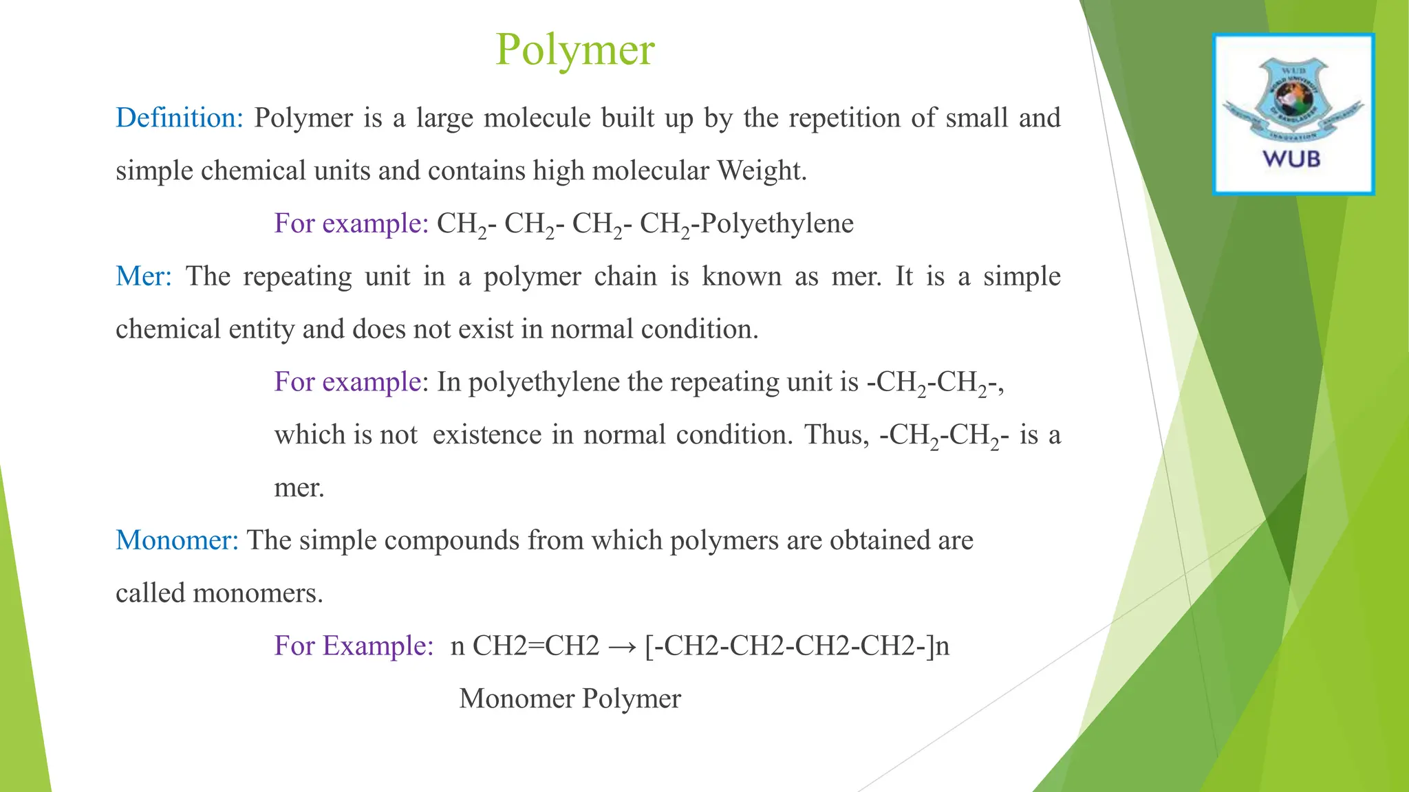 Lesson 11 Polymer Chemistry (1).pptx