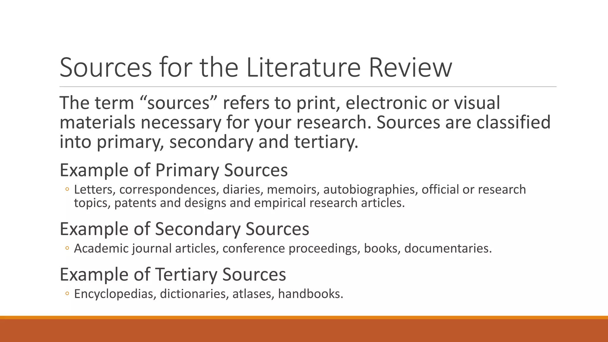Lesson 11 selecting relevant literature | PPTX