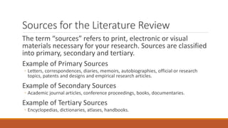 Lesson 11 selecting relevant literature | PPTX