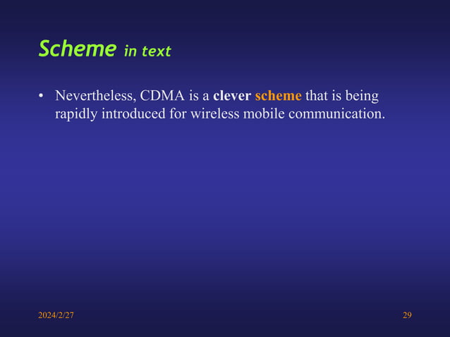 Lesson 11 The mobile telephone system (II) (Lecture 6).ppt | Digital Audio | Computer Software ...