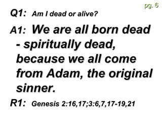 Foundation Stone #10: Resurrection of the Dead - Spiritually | PPT ...