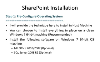 SharePoint Fundamentals (Lesson 1&2) | PPTX