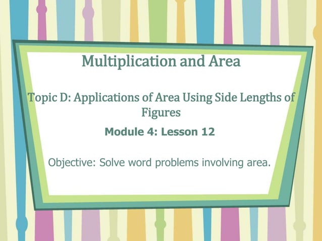 Module 4 Lesson 12 | PPT