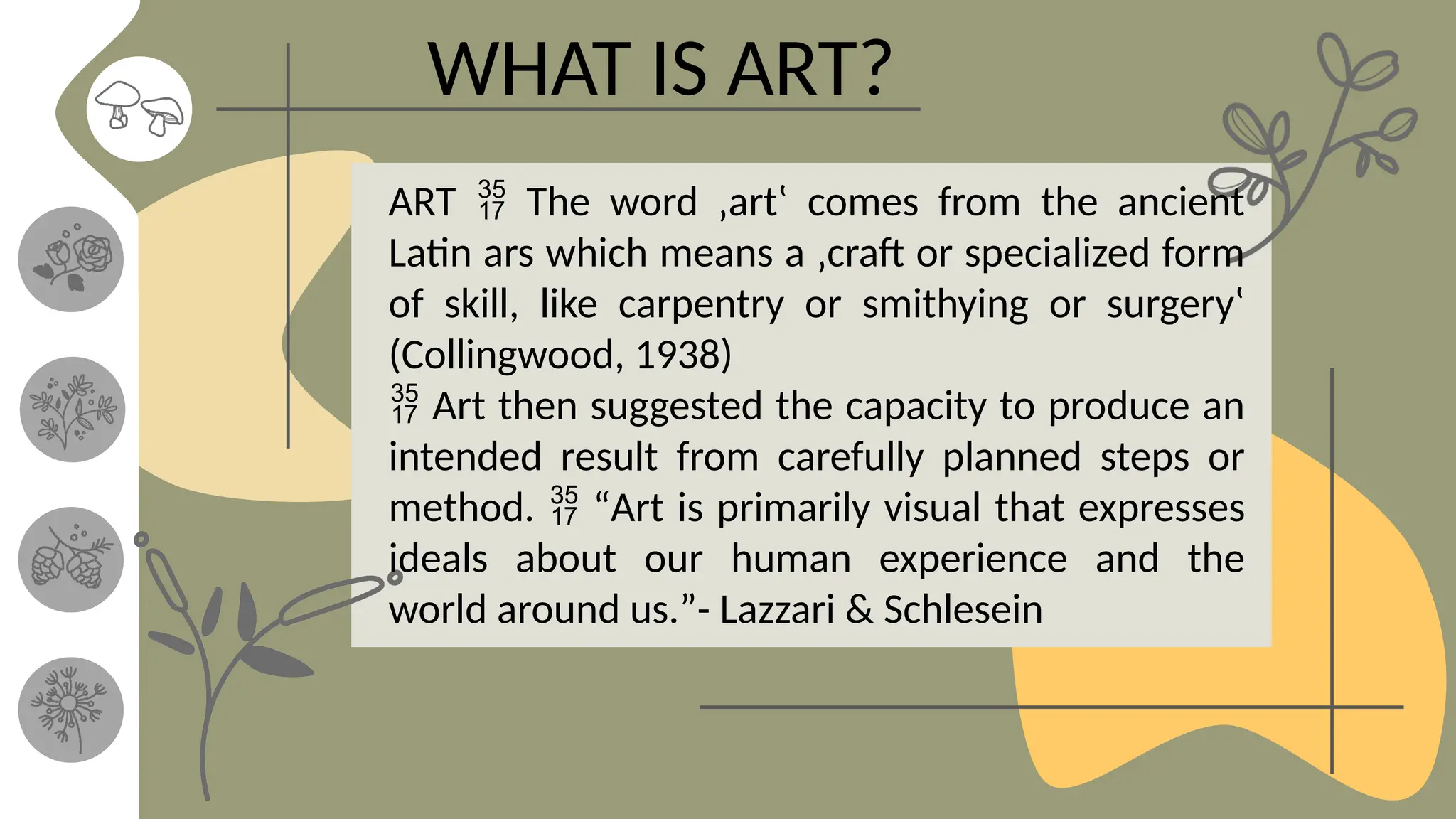 LESSON1 & 2 art appreciation for first year college students | PPTX