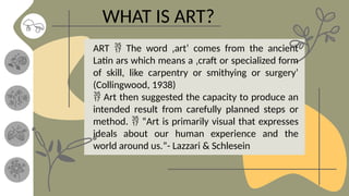 LESSON1 & 2 art appreciation for first year college students | PPTX