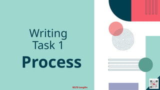 IELTS LESSON WRITING A PROCESS OR A DIAGRAM | PPTX