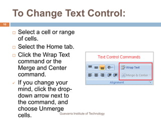 Lesson12 Aligning Text | PPT