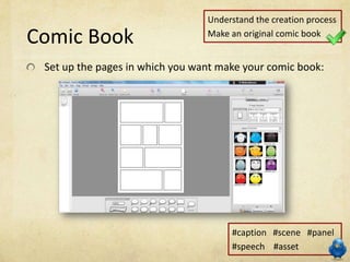 Unit 306 - Lesson 12 - Create Comic | PPTX