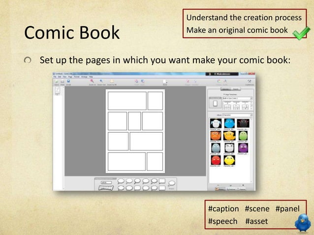 Unit 306 - Lesson 12 - Create Comic | PPTX