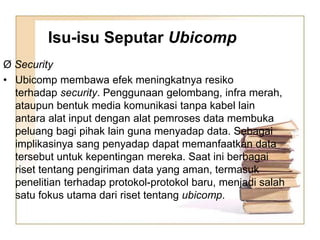 Lesson 12 - CSCW & Ubiquitos Computing Terseleksi.ppt