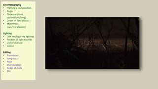 E.T. - opening sequence | PPTX