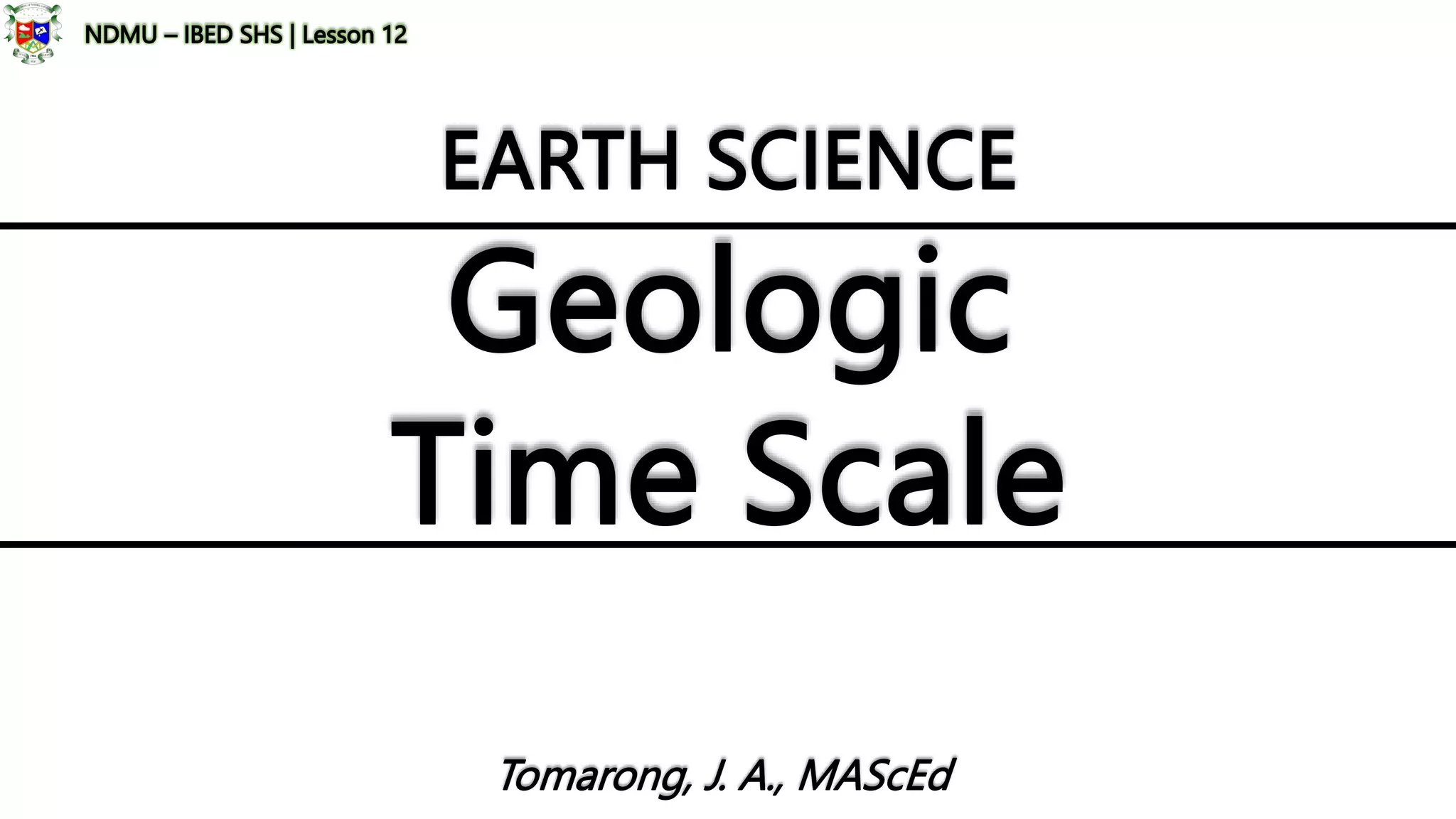Lesson 12 - Geologic Time Scale.pptx | Reptiles | Pets