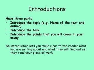 Lesson 12 Introductions and Conclusions | PPT